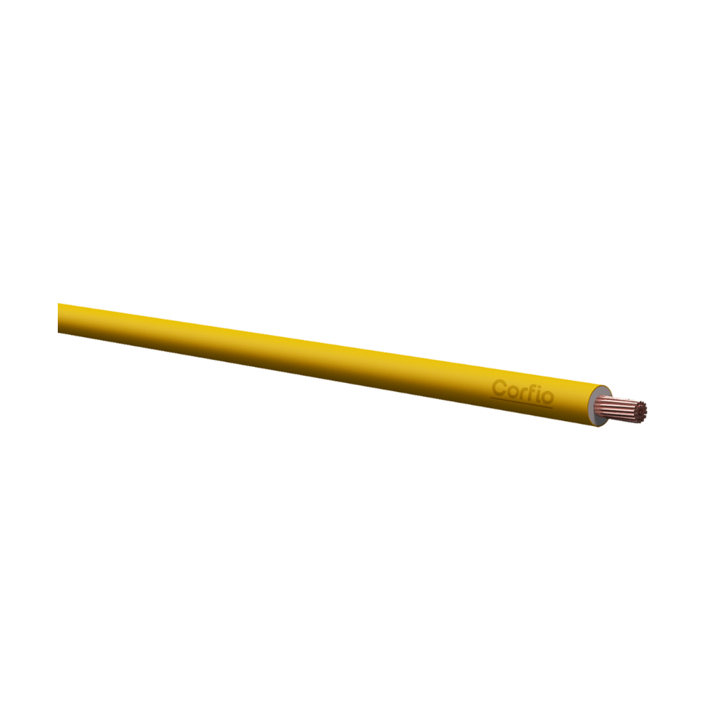 Fio De Cobre Flexível 2,5MM2 Corfio Amarelo | Loja Gubler