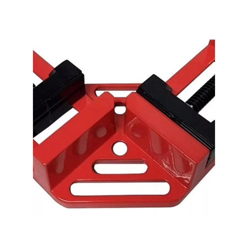 Grampo Sargento Angular 90º Aperto Rápido 65mm Cabo Dupla Injeção - MTX