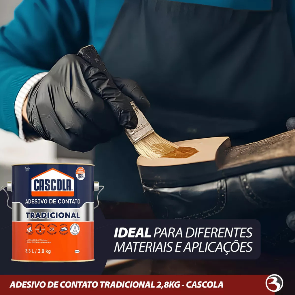 Cascola Tradicional Sem Toluol - Henkel - 2,8kg